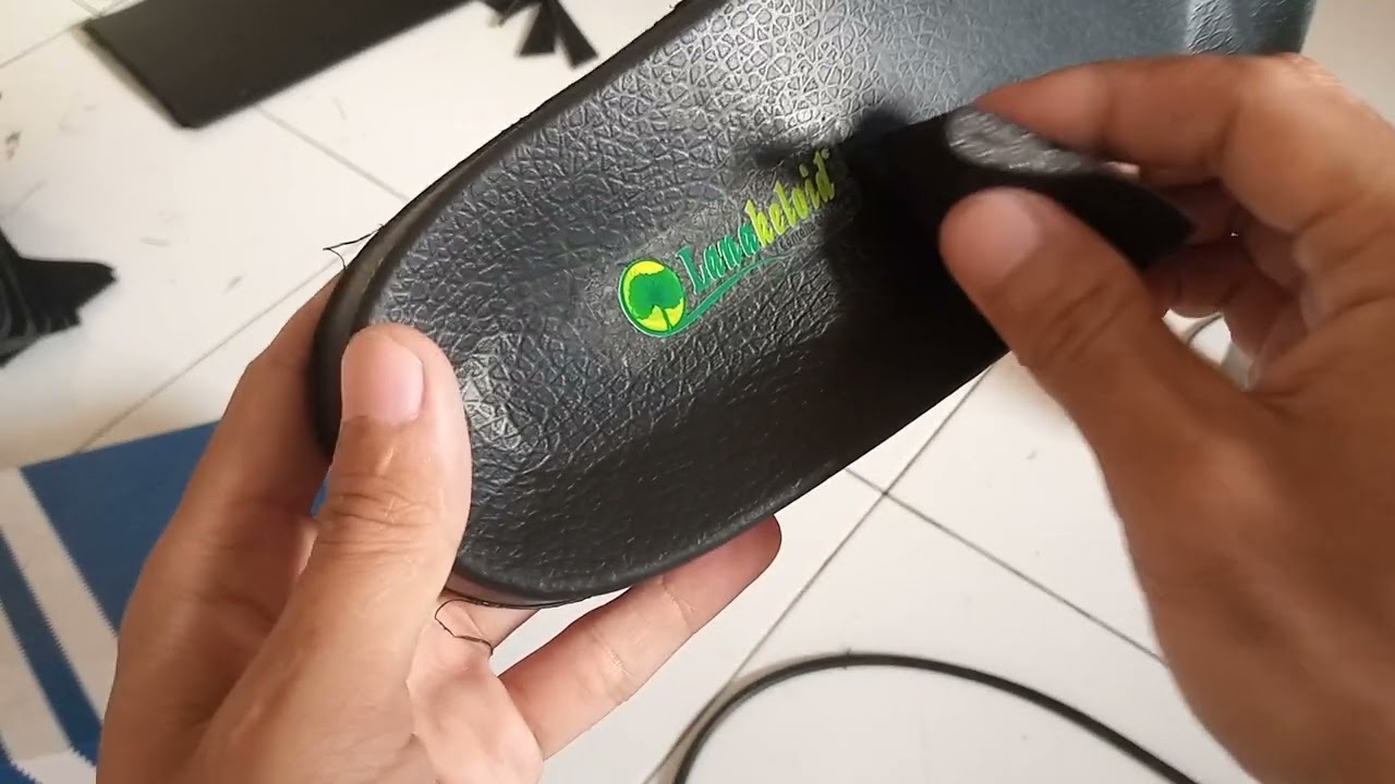 CARA SABLON MEREK DI BAHAN PHYLON. - YouTube