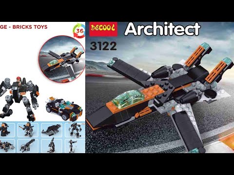 DECOOL Architect 3122 Brick Toys - YouTube