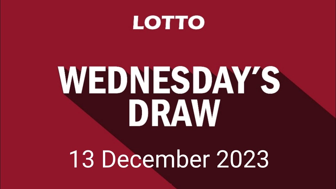 Lotto Draw Results Form Wednesday 13 December 2023 | Wednesday Lotto ...