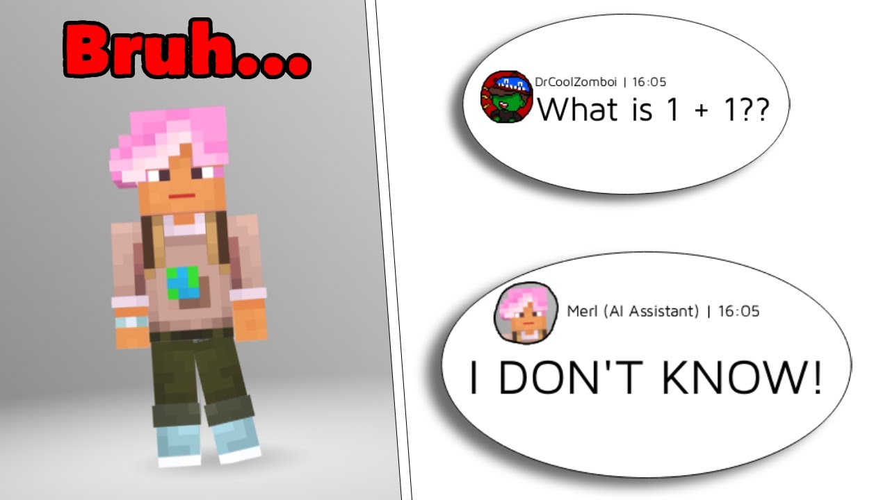 Minecraft's New AI Assistant is REALLY DUMB... - YouTube