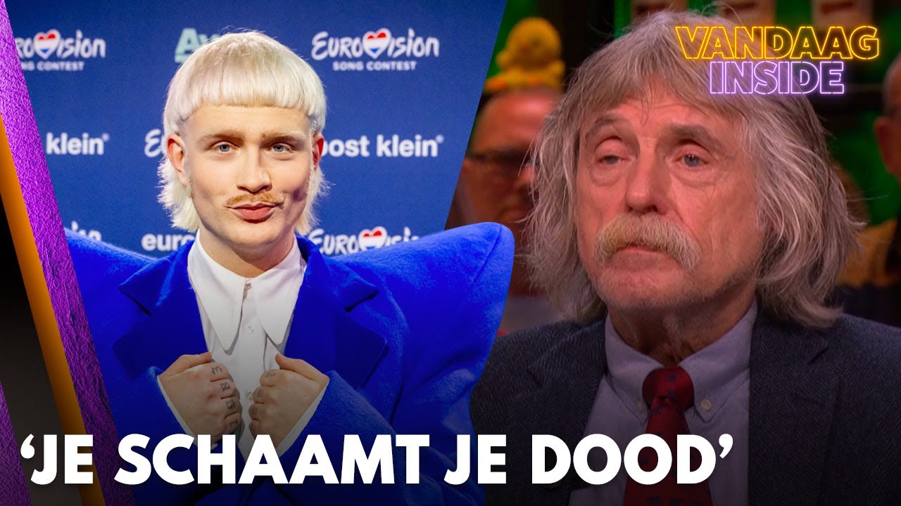 Johan over Songfestivalnummer Joost Klein: ’Je schaamt je dood dat hij ...