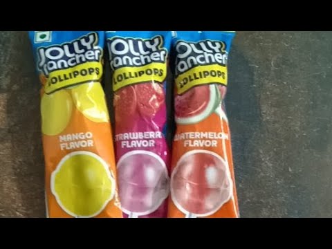 Jolly Rancher Lollipops, puzzles, candies - YouTube