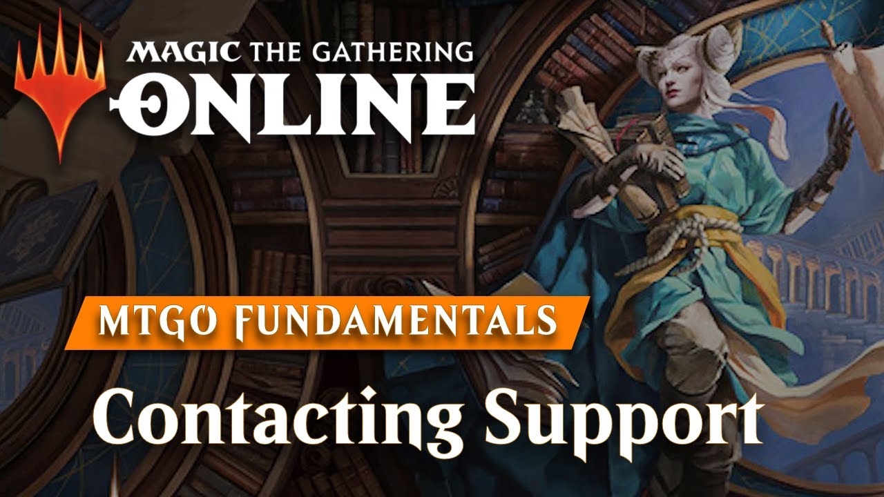 MTGO Fundamentals: How to contact support and log a ticket - YouTube