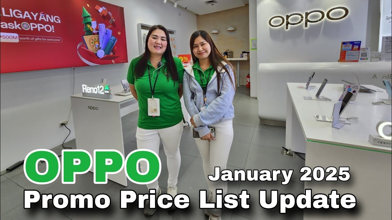 OPPO Promo Price List Update January 2025, Oppo Find X8, Oppo reno 12 ...