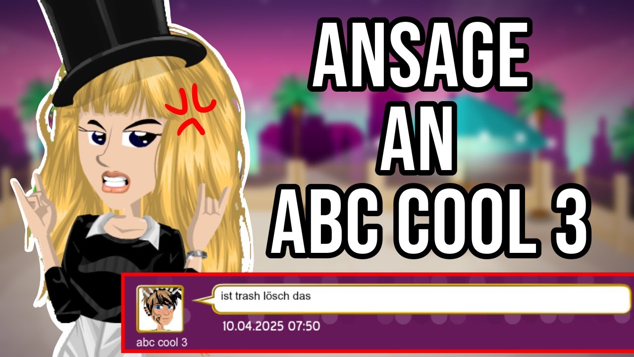 ANSAGE AN ABC COOL 3!!! - YouTube
