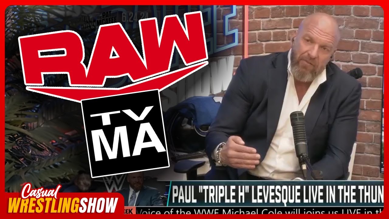 Raw Going TV-MA On Netflix | Casual Wrestling Live | June 25 - YouTube