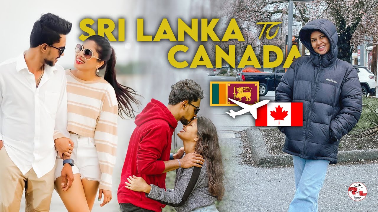 Our Journey From SL to Canada 🇨🇦 | Sinhala VLOG#1 | Canada | Canada Bodare - YouTube