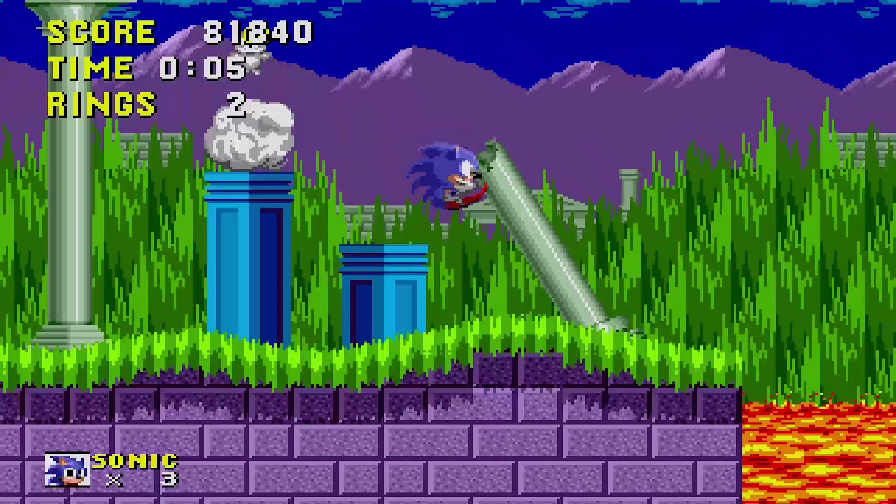 SEGA@ Genesis Classics - Sonic 1 (Xbox One X) Full Gameplay - YouTube