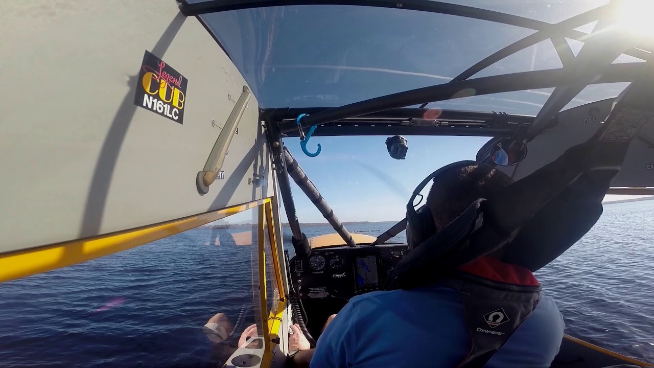 Water Training in Legend Super Cub - YouTube