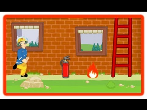 Fireman Sam's Training Tower - Fireman Sam Games - YouTube