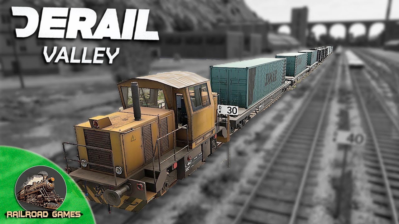 Derail Valley railroad games work day 25 (Train Simulator) - YouTube