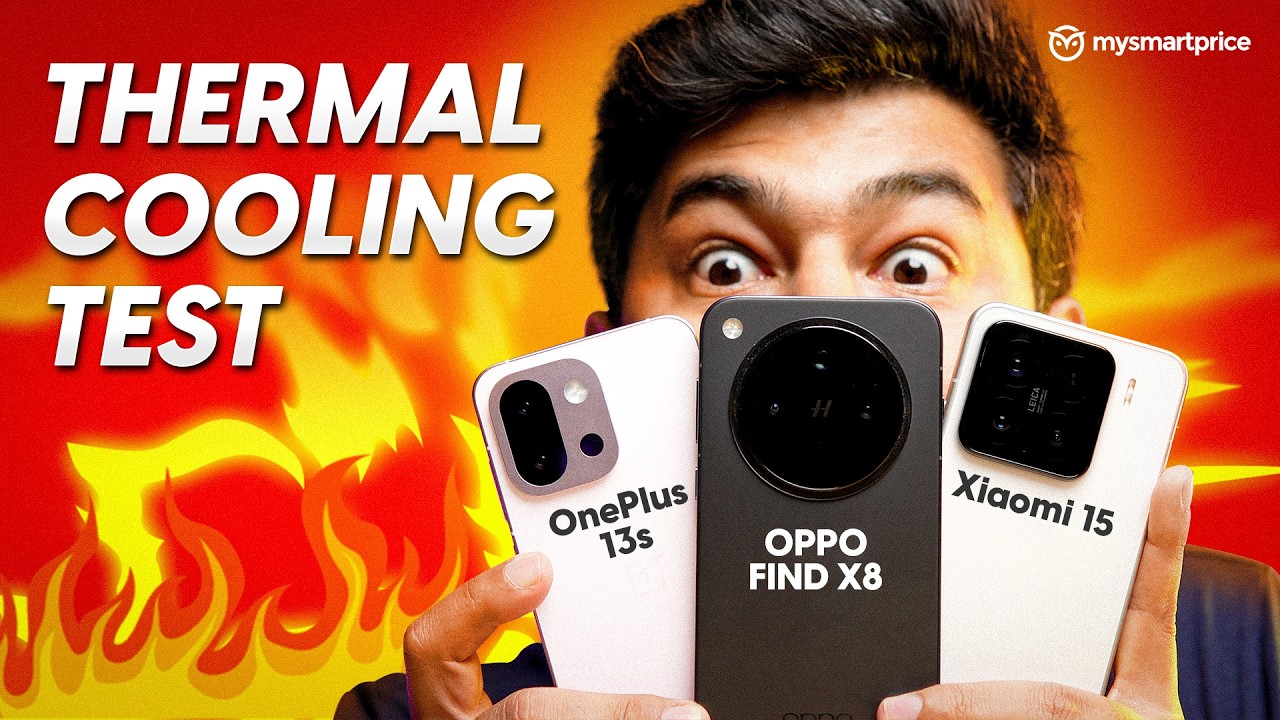 OnePlus 13s vs Xiaomi 15 vs OPPO Find X8 - Compact Phones Thermal ...