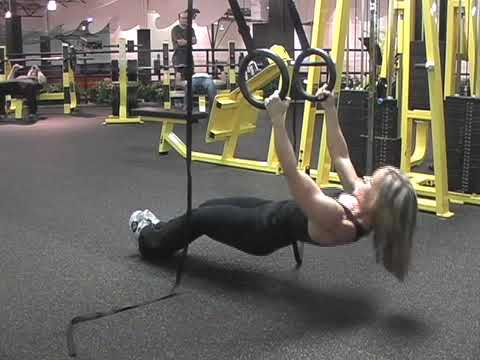Back Exercise with Gymnastic Rings - YouTube