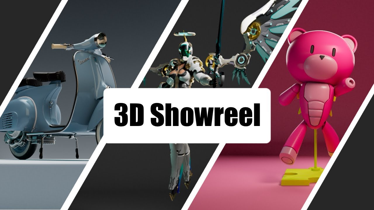3d showreel 2024 - YouTube