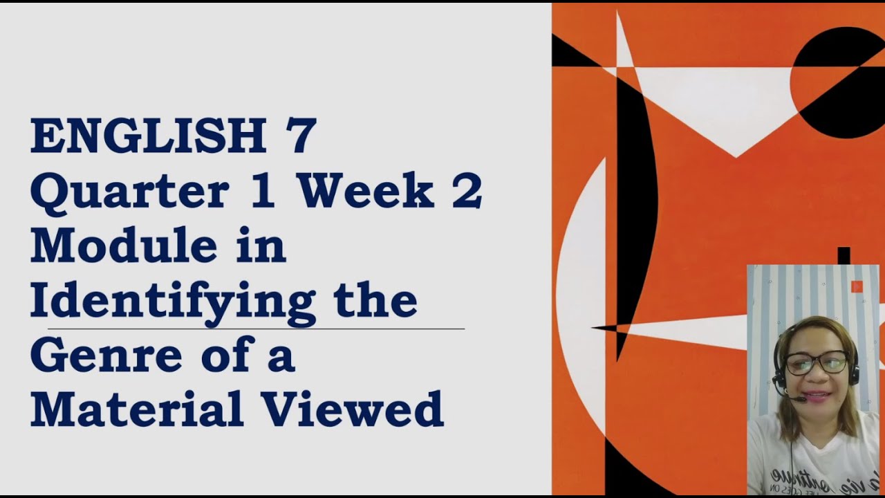 Identifying the Genre of a Material Viewed - Grade 7 - YouTube