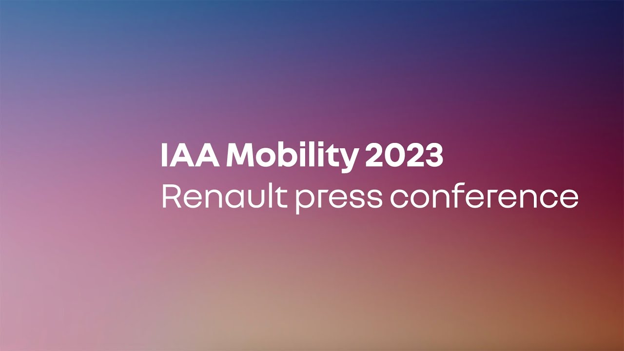 Renault @ IAA Munich 2023 - World Premiere All-new Scenic E-Tech ...