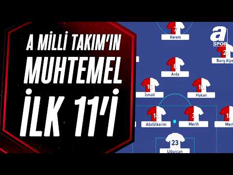A Milli Takım'ın Paraguay Karşısındaki Muhtemel İlk 11'i