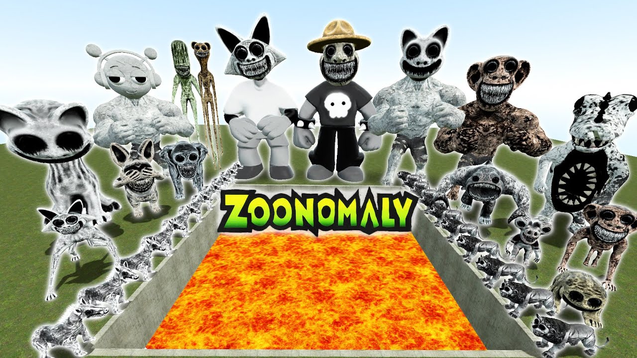 ZOONOMALY Monster Family Takes On BIGGEST LAVA Challenge EVER - Garry's ...