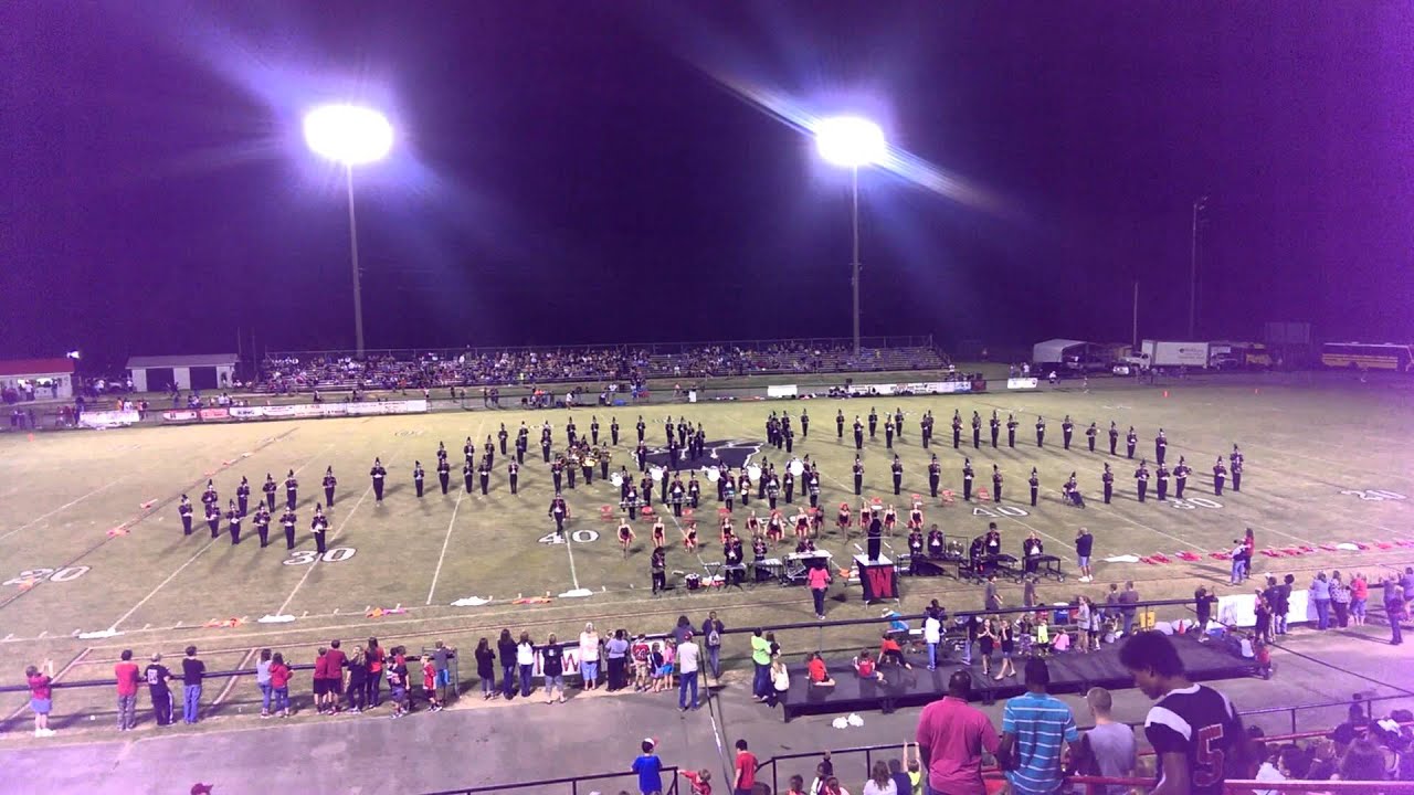 Weaver High School Marching Band 9.18.2015 - YouTube