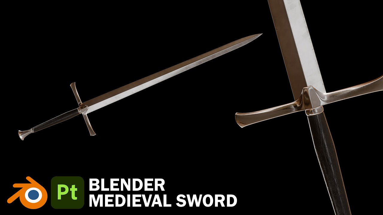 Modelling a REALISTIC Medieval Sword in BLENDER - YouTube