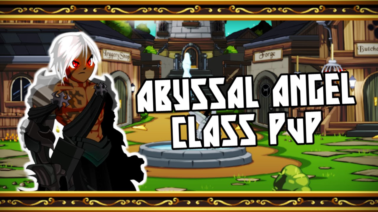 AQW - Abyssal Angel Class PvP! - YouTube