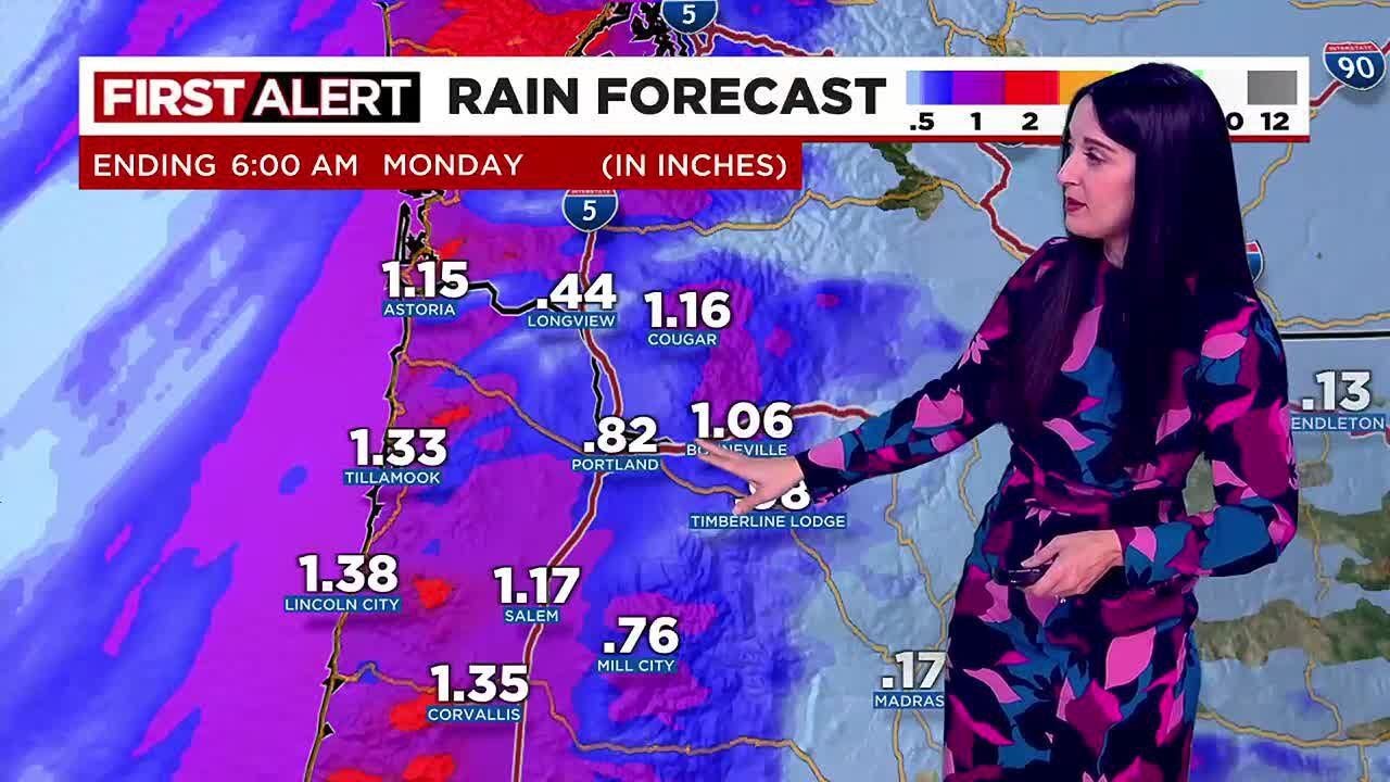 First Alert Saturday morning FOX 12 weather forecast (1/20) - YouTube