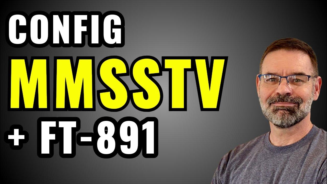 Configure MMSSTV with Yaesu FT-891 - YouTube