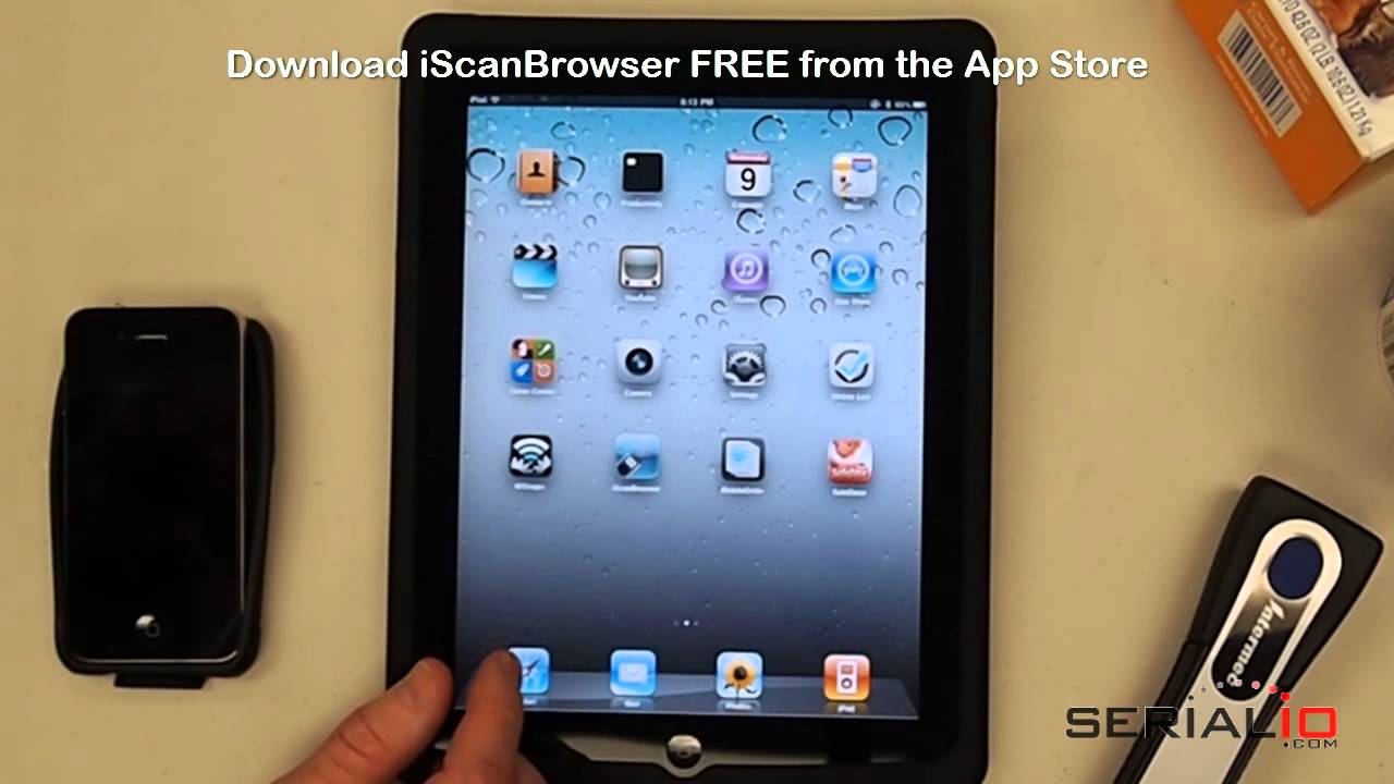 Using BlueSnap Bridge to Connect Intermec SF51 to iOS Devices - YouTube