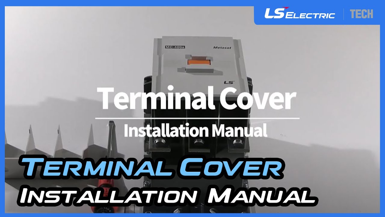 30 Terminal cover installation manual - YouTube