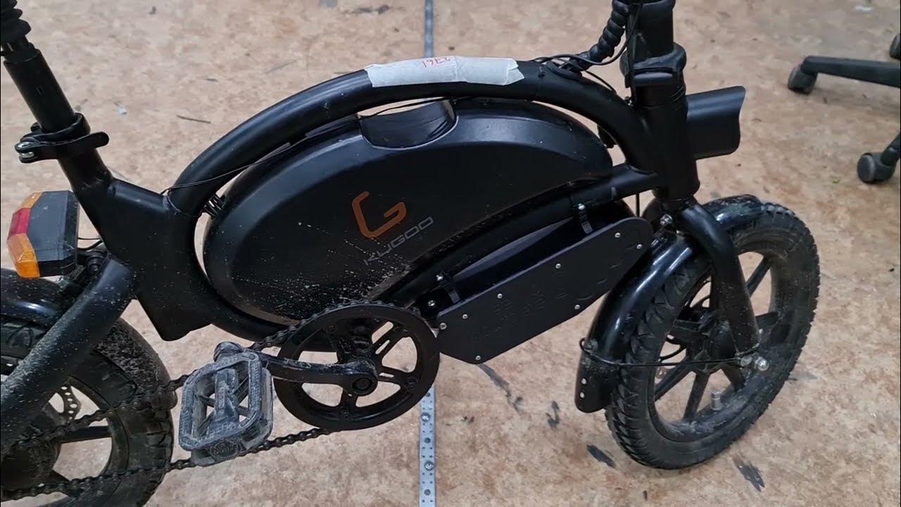 Дополнительная батарея к китайскому складному электровелосипеду Kugoo ...