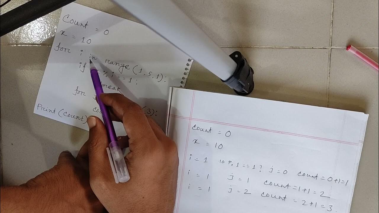 Finding output of a program using python 2 - YouTube