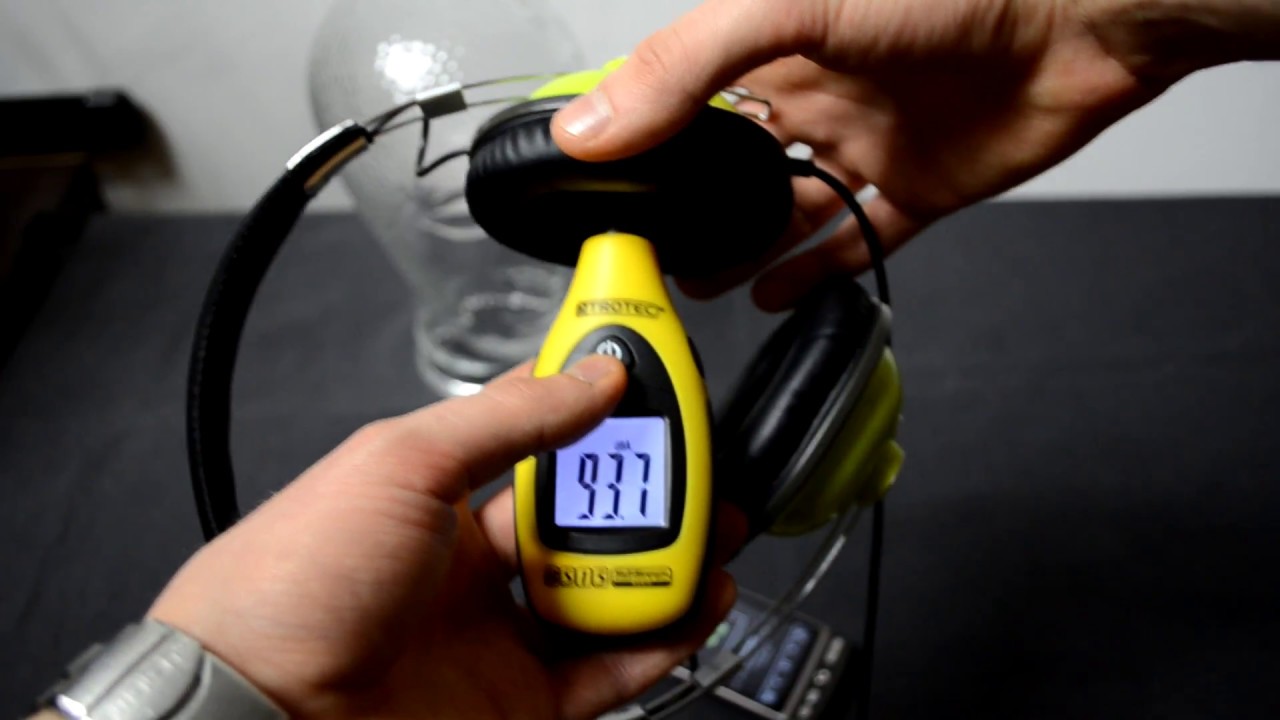 Panasonic RP-HTX7 SPL dB sound test + quick review - YouTube