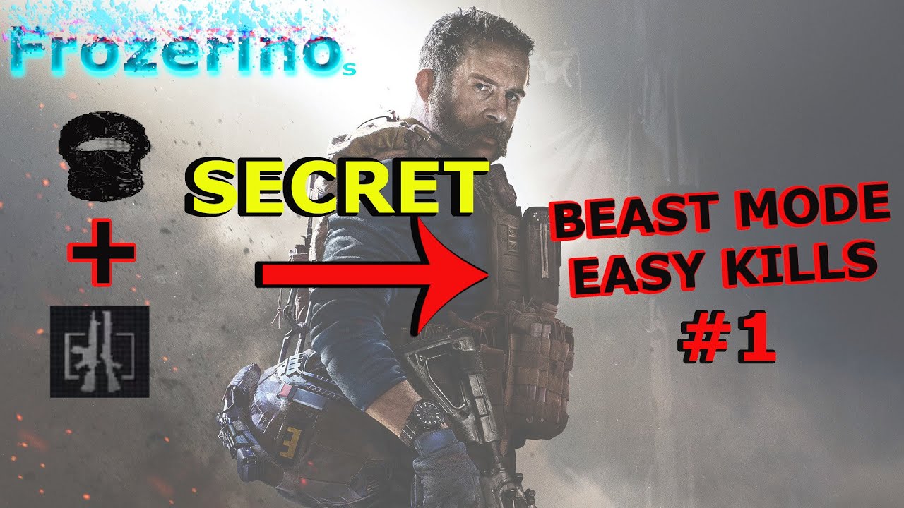 SECRET BEAST MODE OVERKILL & DEAD SILENCE #1 //CALL OF DUTY MODERN ...