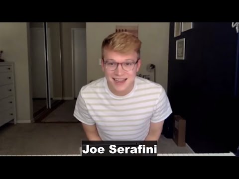 Joe Serafini performing “So Will I” by Ben Platt on Garret’s Space live ...