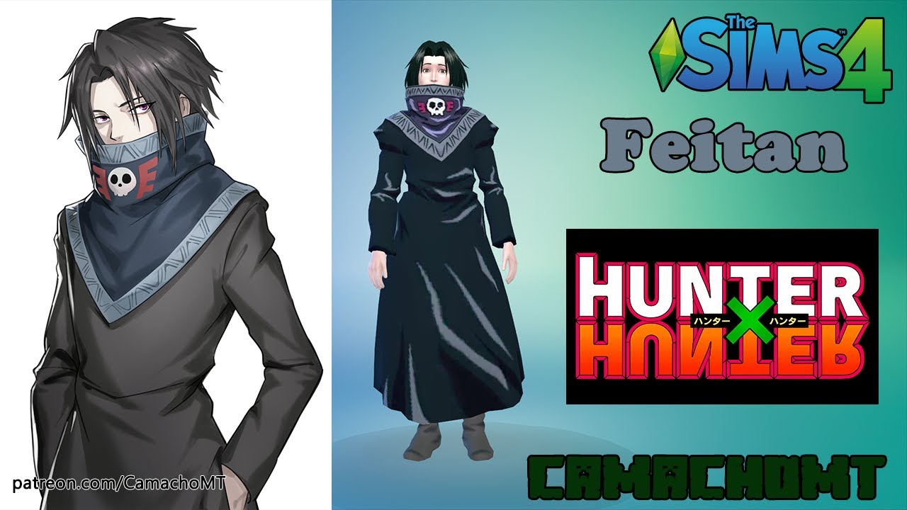 Feitan | HunterxHunter | Sims 4 | - YouTube