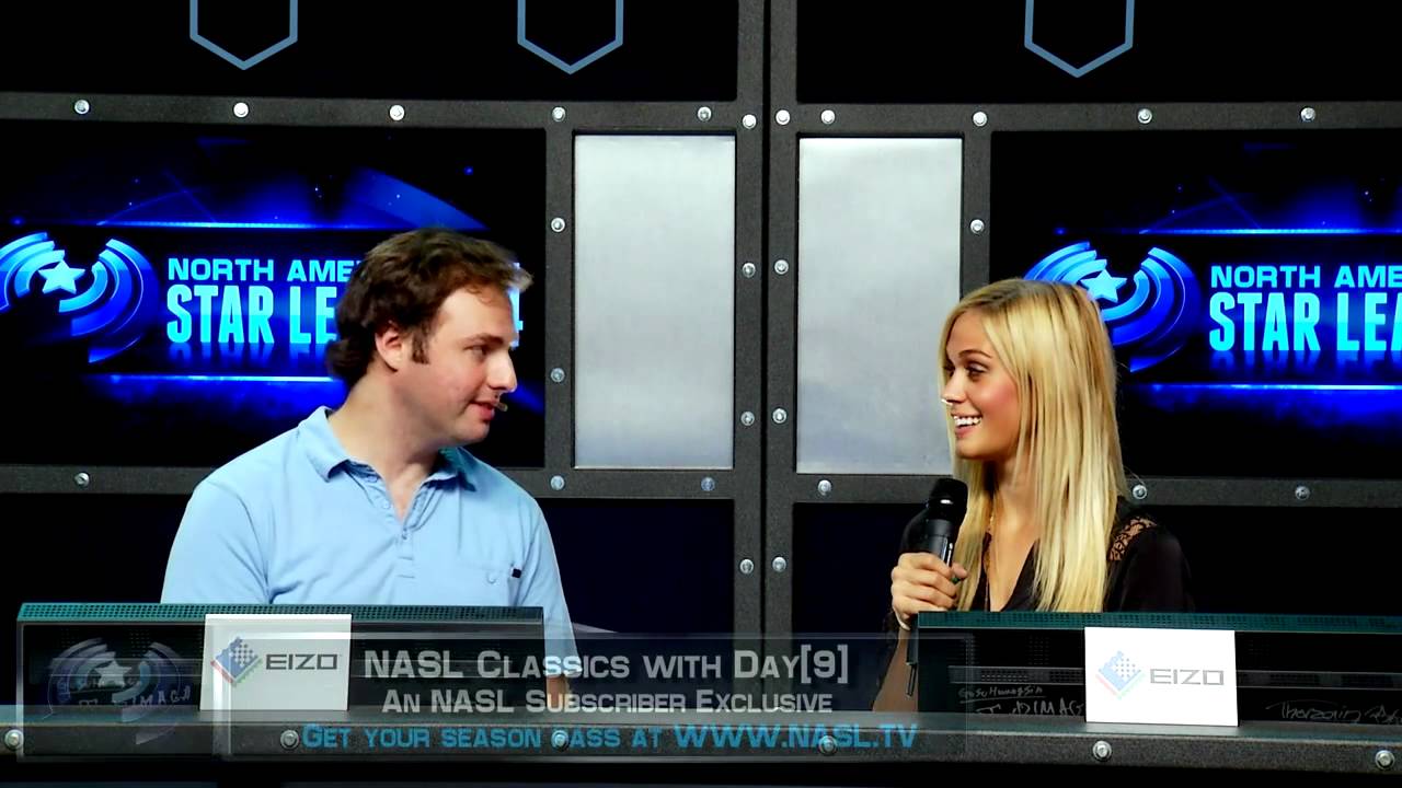 Lauren Elise interviews Day9 at the NASL Season 4 - YouTube