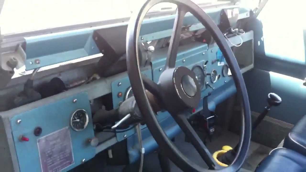 1970 Land Rover Series II A Stereo Ipod JL Audio Alpine Speakers AL ...