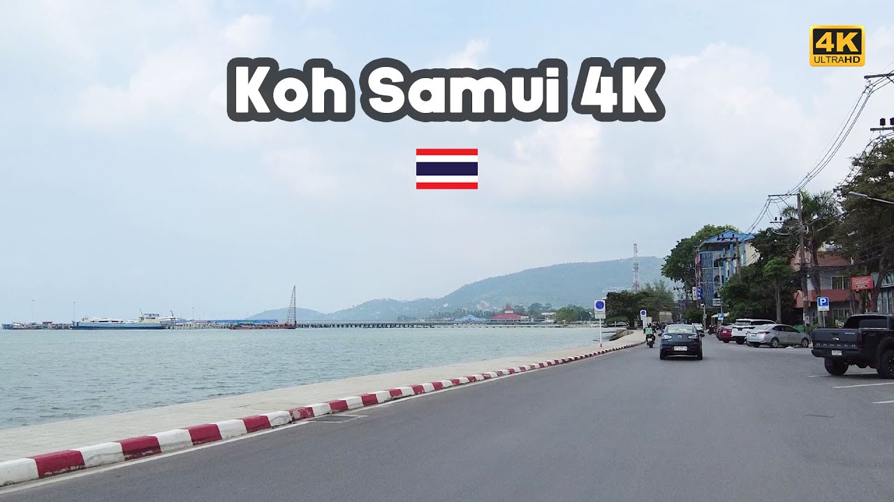 Driving 4K 🇹🇭 Koh Samui Island in Suratthani Thailand - YouTube