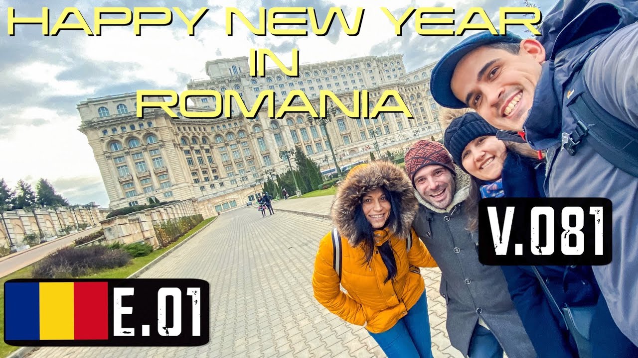 Happy New Year 2021 in Bucharest, Romania - YouTube