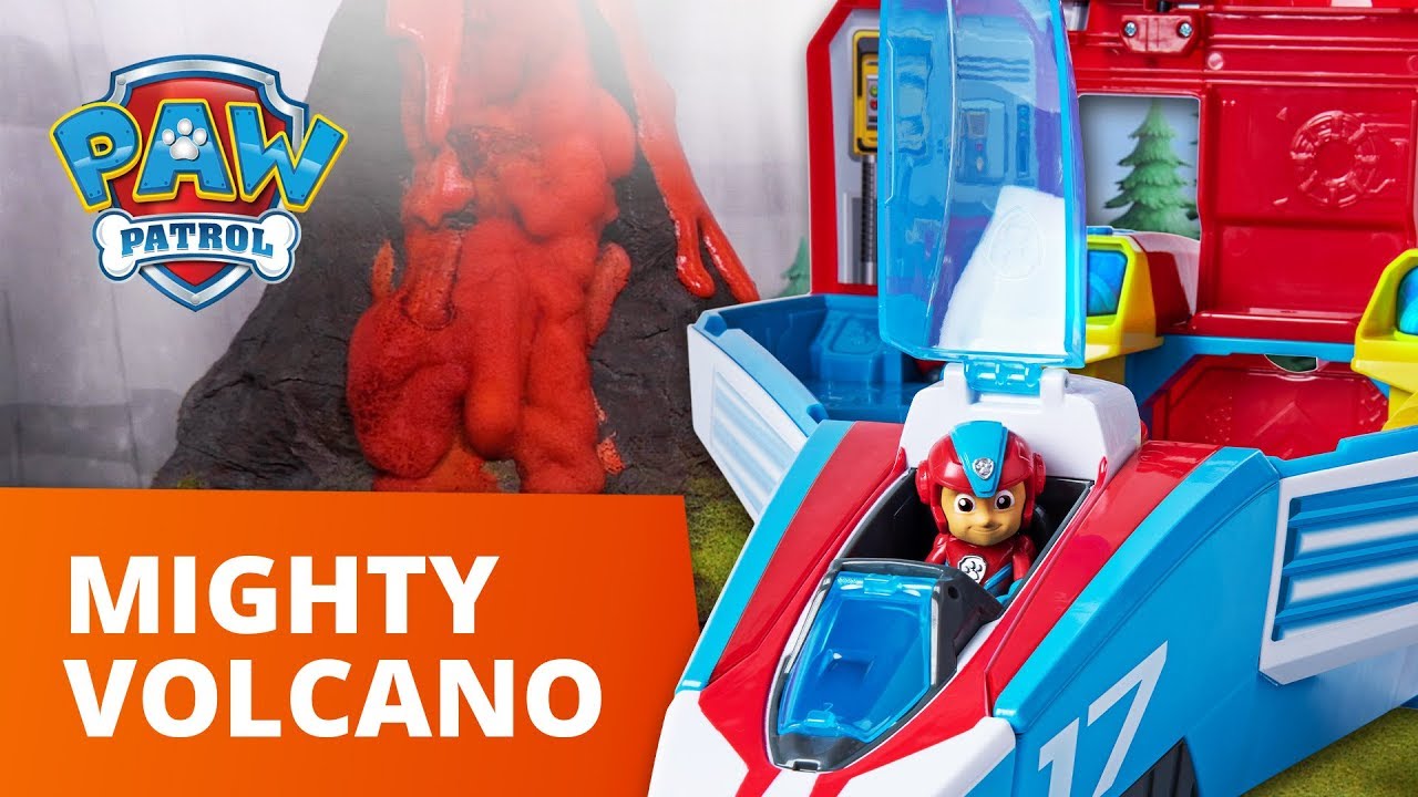 PAW Patrol - Copycat’s Mighty Volcano Toy Pretend Play Rescue For Kids ...