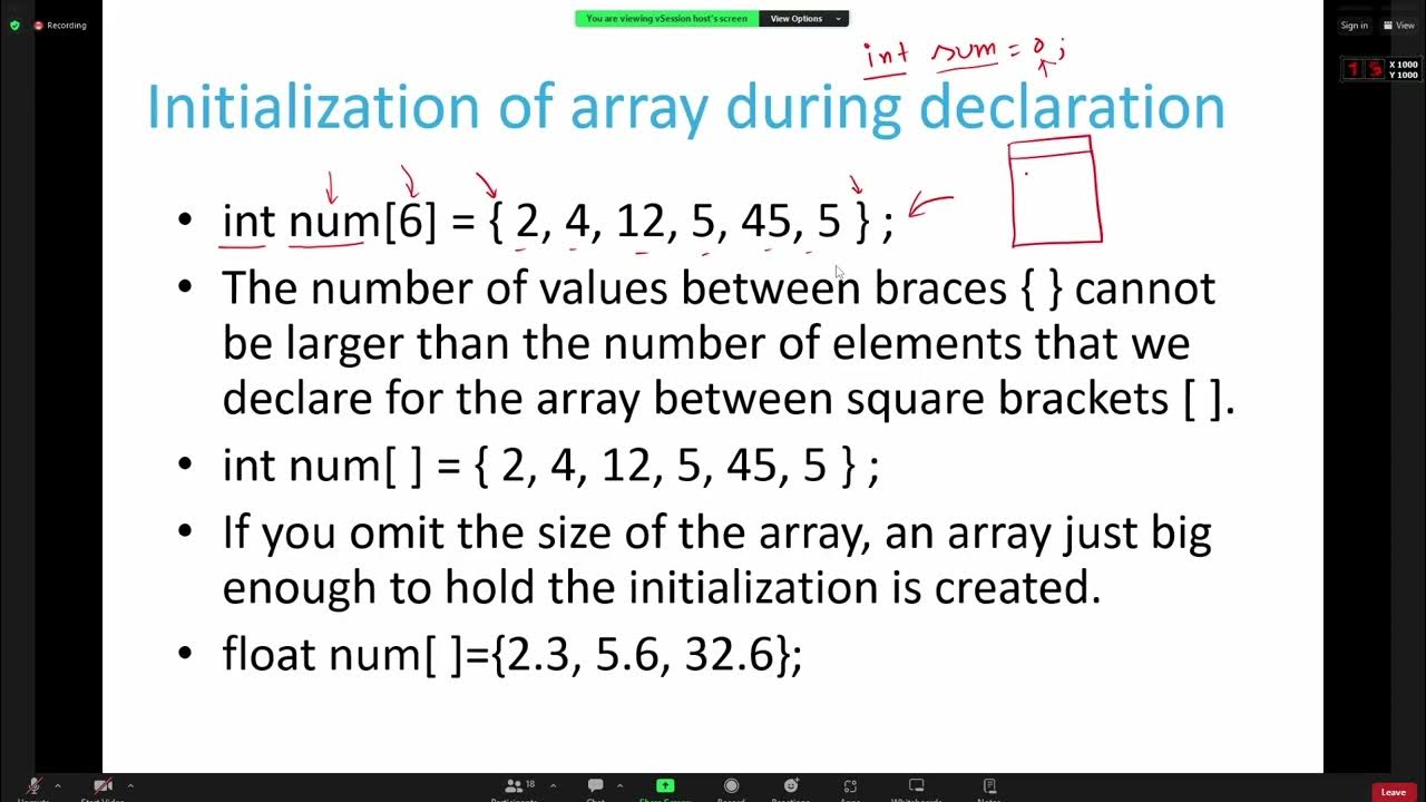 CSE1288-Lab-7(Array) - YouTube