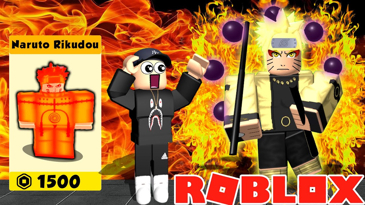 Compro a Naruto Rikudou Sennin de $1,500 Robux 🤑🍥Anime Worlds Simulator ...