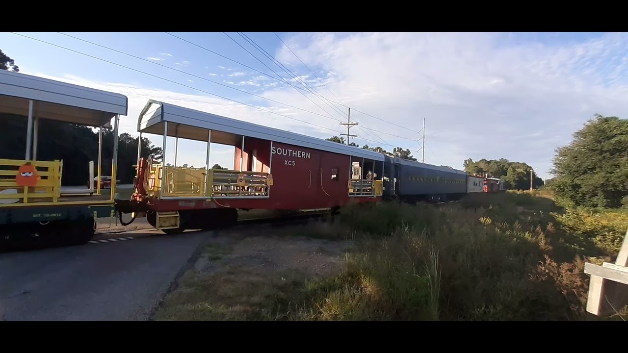 RR&W 1249 leads a BBQ dinner train Excursion at the SCRM in Winnsboro ...