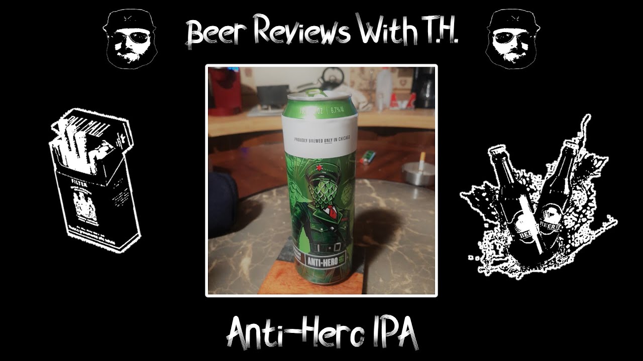 Beer Review #45 Anti Hero IPA from Revolution Brewing - YouTube