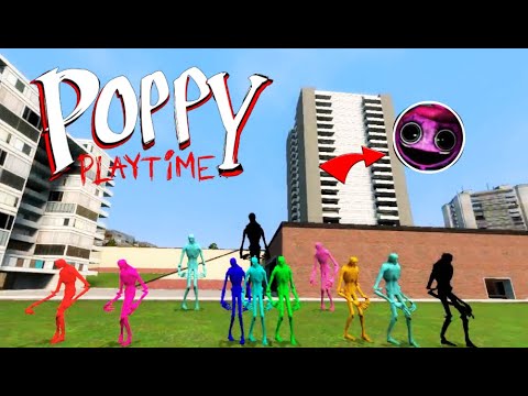 Mommy Long Legs vs RAINBOW & GIANT SCP 096 - YouTube