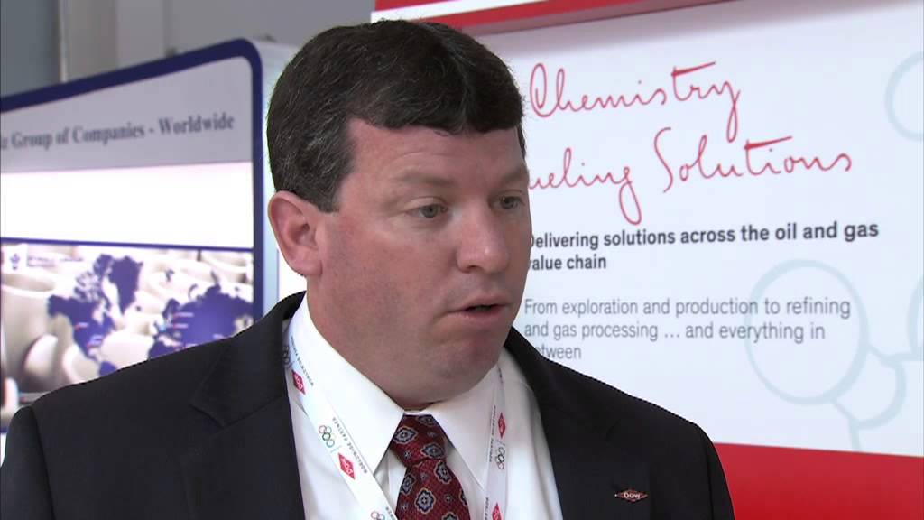 Larry Ryan GM Oil & Gas DOW Chemical, spoke to Eithne Treanor at ADIPEC ...