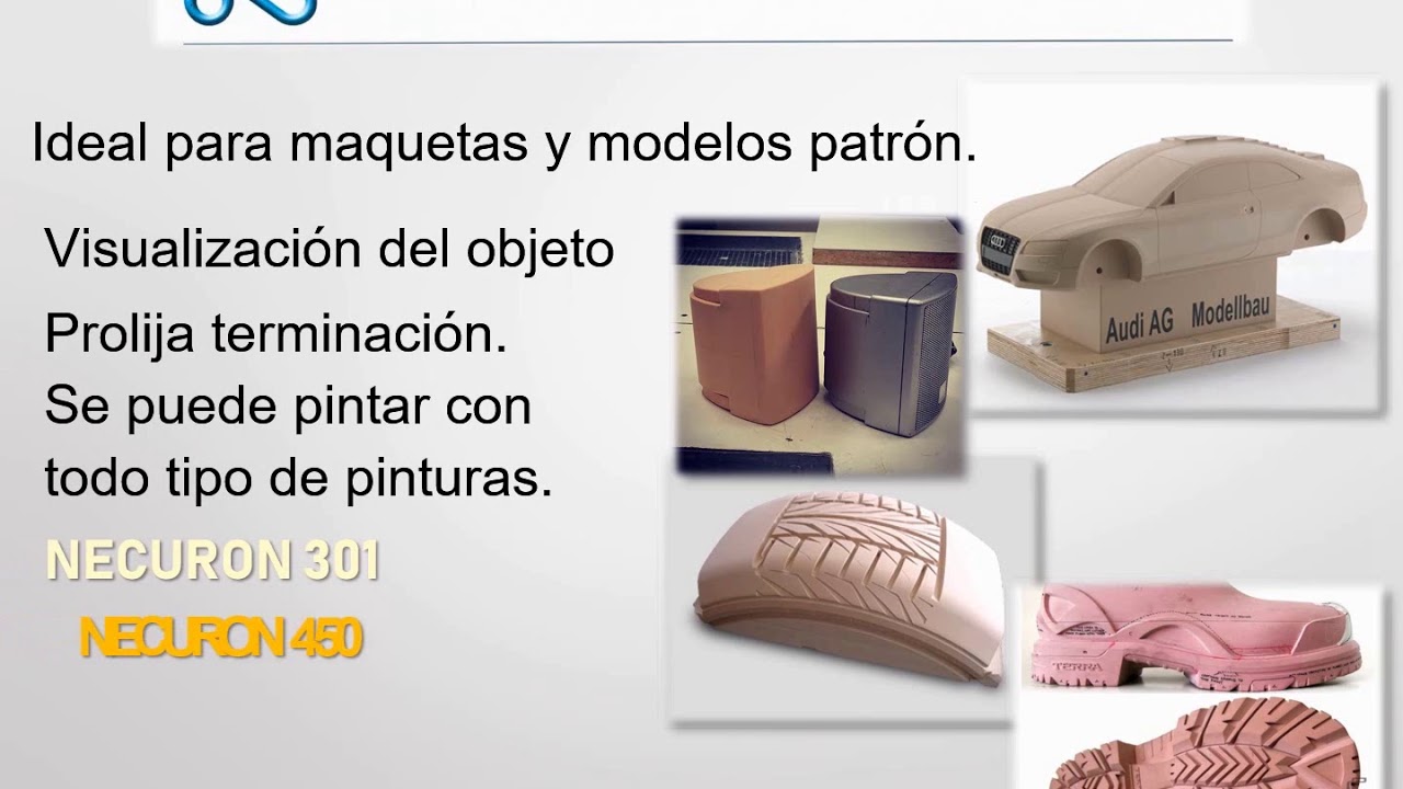 NECURON - Listones mecanizables - CNC - poliuretano - YouTube