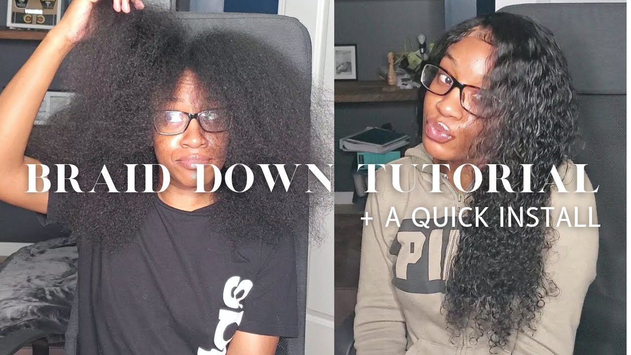 BRAID DOWN TUTORIAL + QUICK INSTALL - YouTube