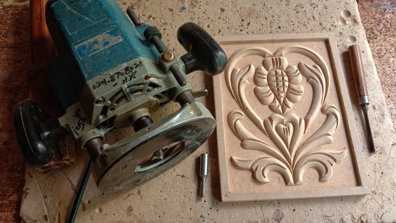 Wood Carving for beginners, perfect handling router machine wood ...