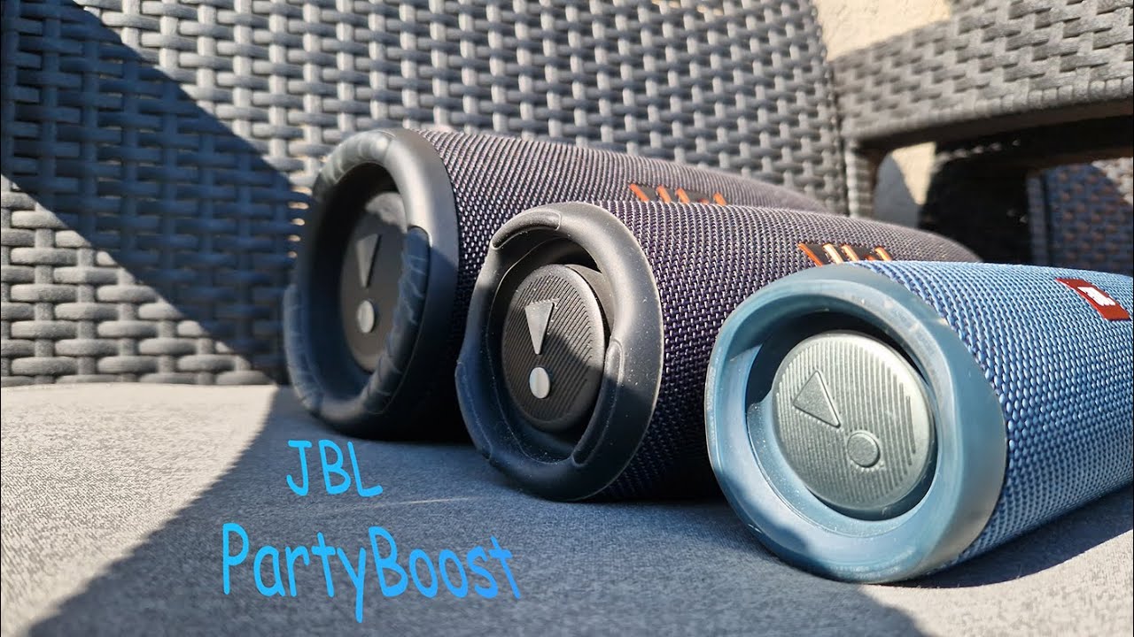 JBL PartyBoost JBL Flip+Charge+Xtreme - YouTube